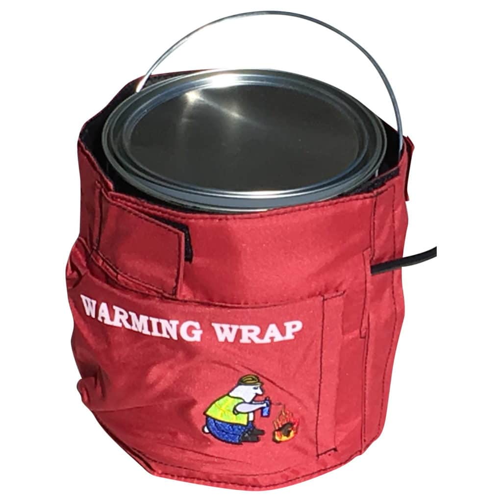 1 Gallon Can Warming Wrap Pail Warmer - Arctic Warmers