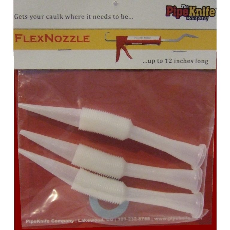 Caulk Gun Extension 3 Pack - FlexNozzle - Arctic Warmers